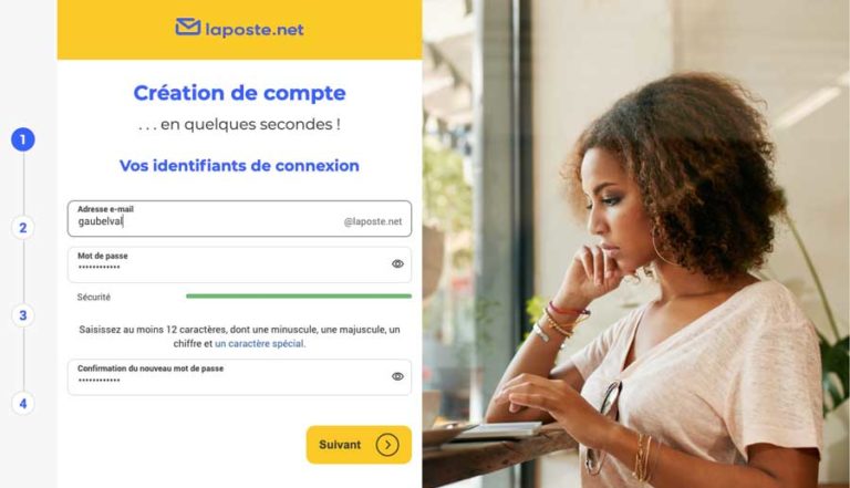 Créer une adresse e-mail LaPoste.net