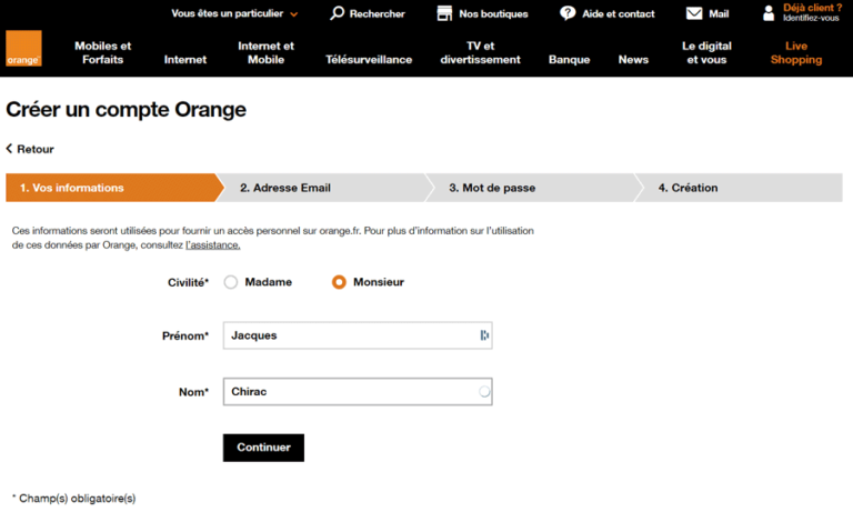 Créer une adresse e-mail chez Orange