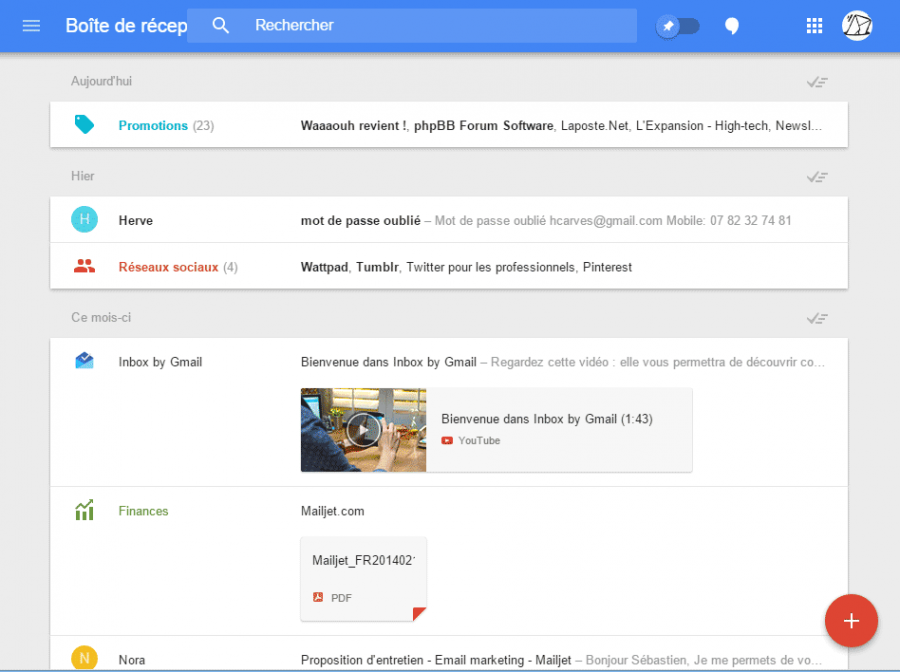 Inbox by Gmail va-t-il révolutionner l'e-mail ? On l'a testé pour vous.