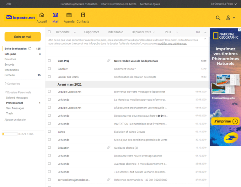 LaPoste.net : test et avis